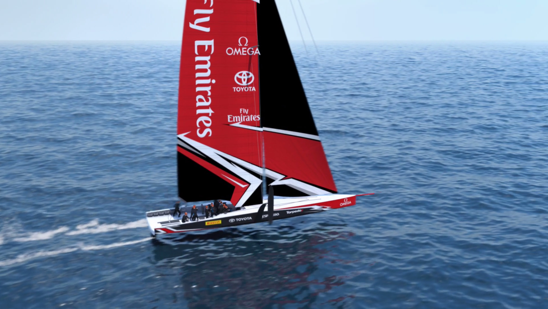De nieuwe America's Cup AC75 boot (video) - BootAanBoot.nl