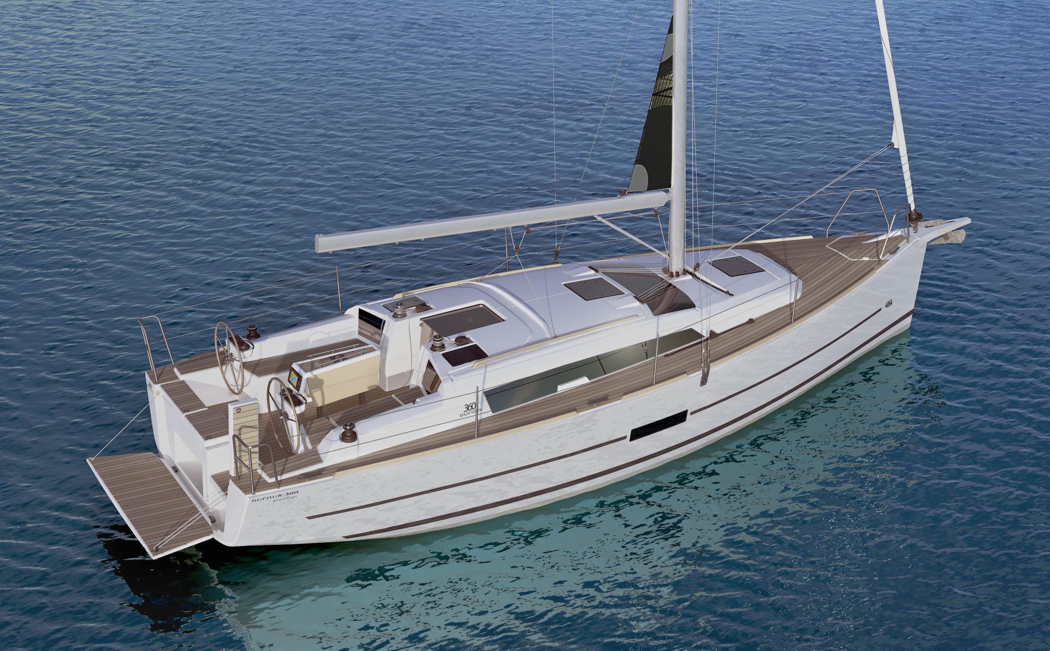 Wereldprimeur Dufour 360 Grand Large tijdens boatshow in Parijs ...