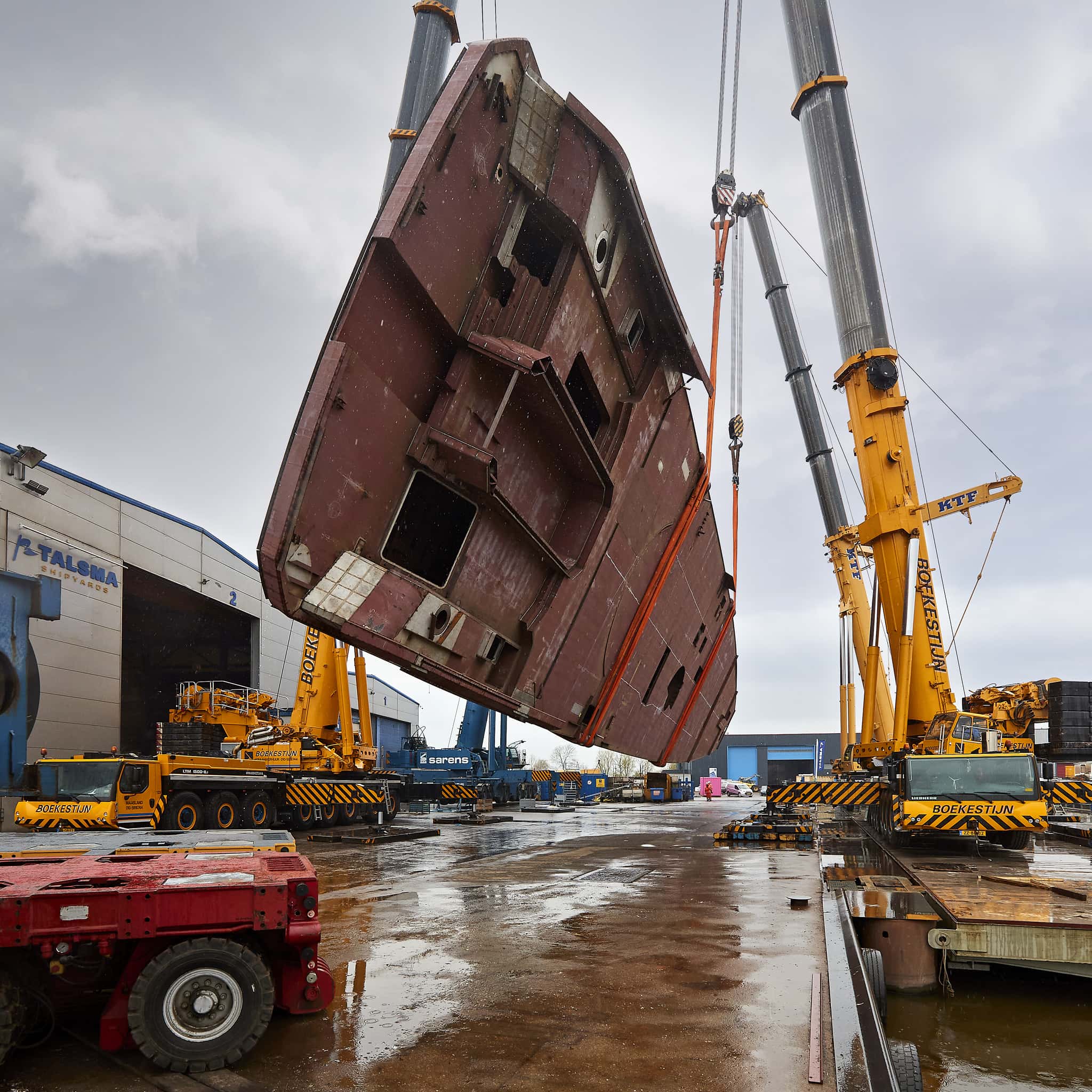 YN 20067 Project Sparta bouwupdate: romp gedraaid - BootAanBoot.nl