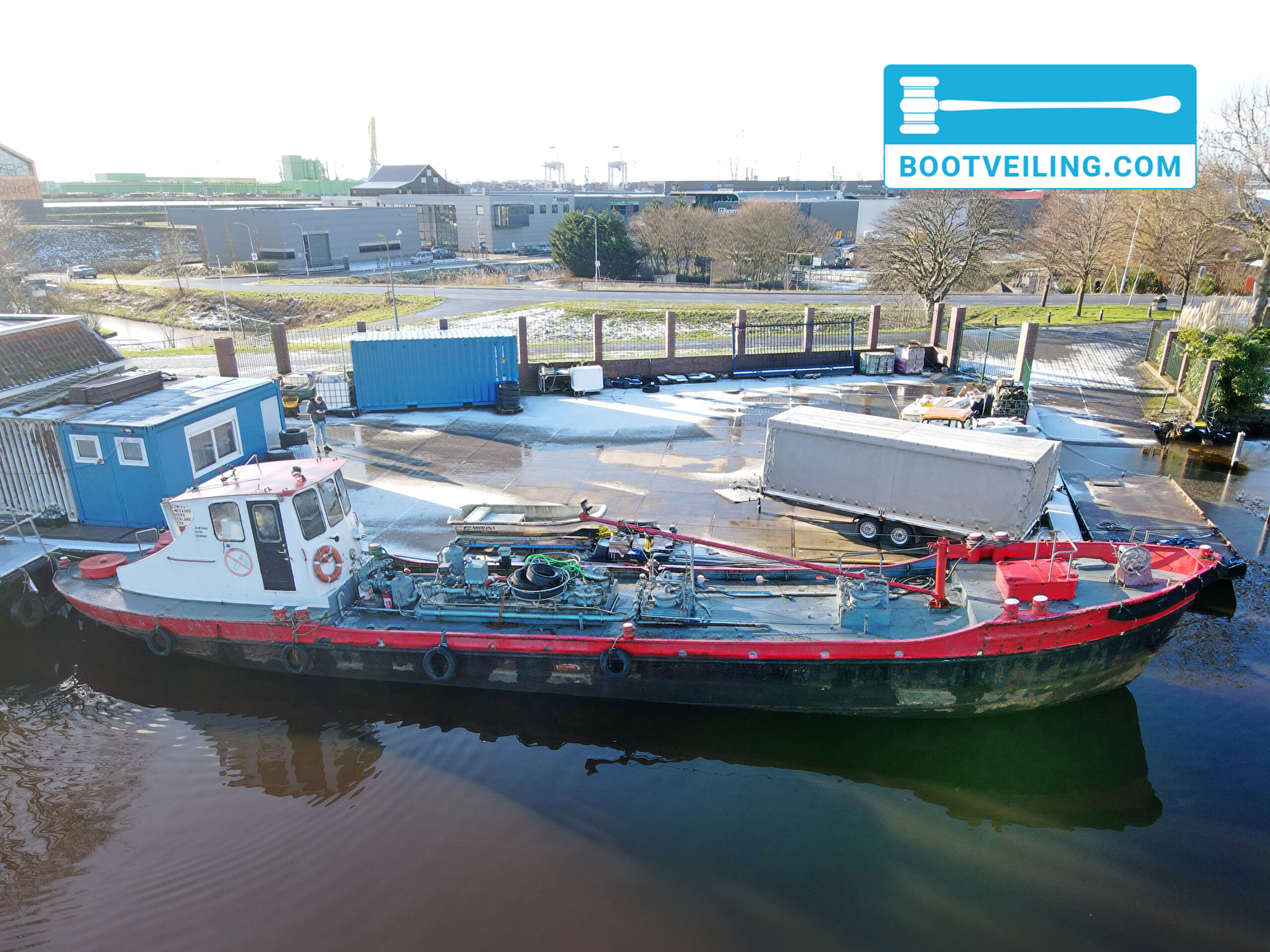 Bunkerboot Jacomien van de werf De Hoop in de veiling - BootAanBoot.nl