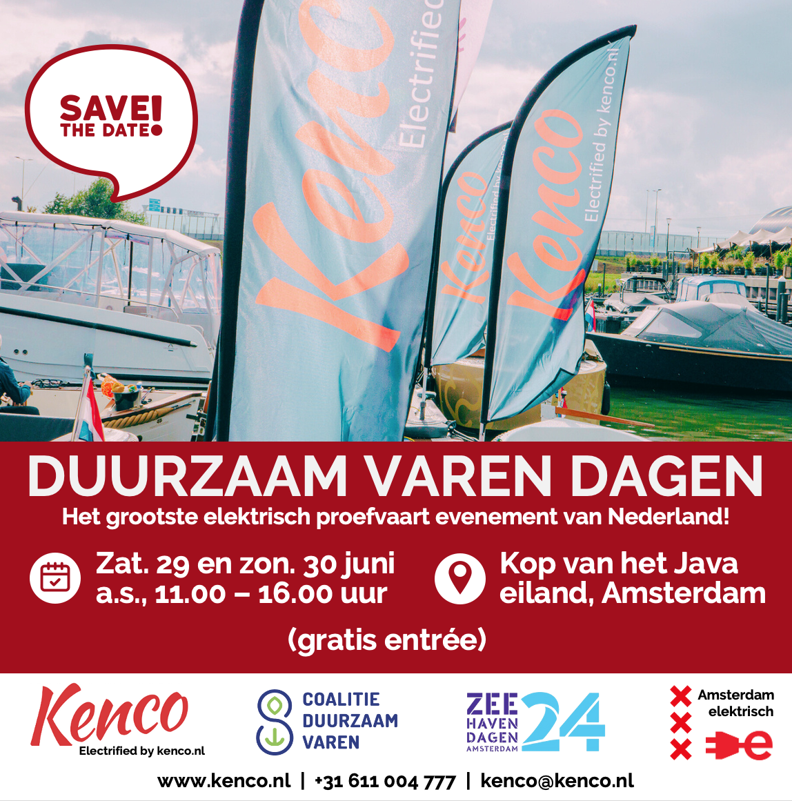 Duurzaam Varen Dagen: 29 en 30 juni, Java-eiland Amsterdam - BootAanBoot.nl